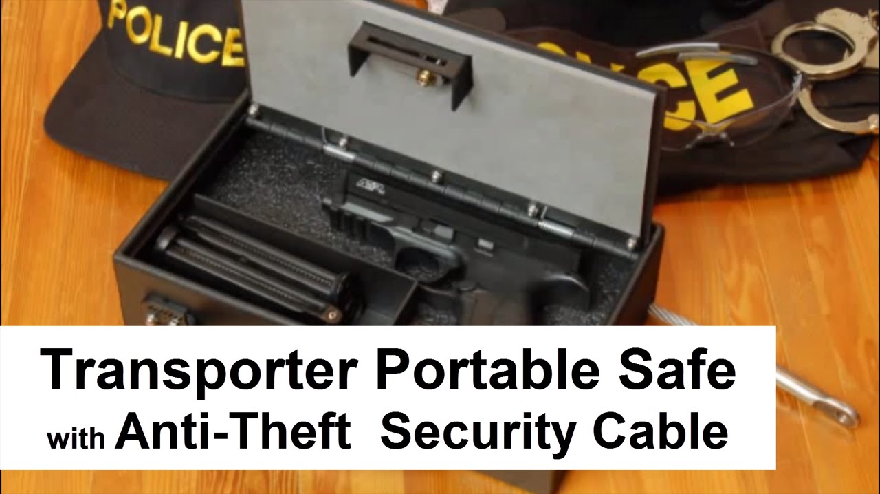 Transporter Portable Gun Safe - YouTube