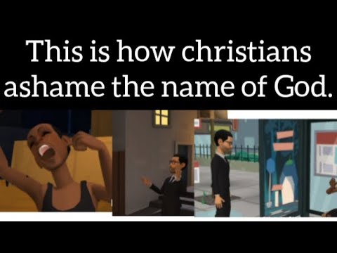 This is how some christians disgrace the name of God daily. - YouTube