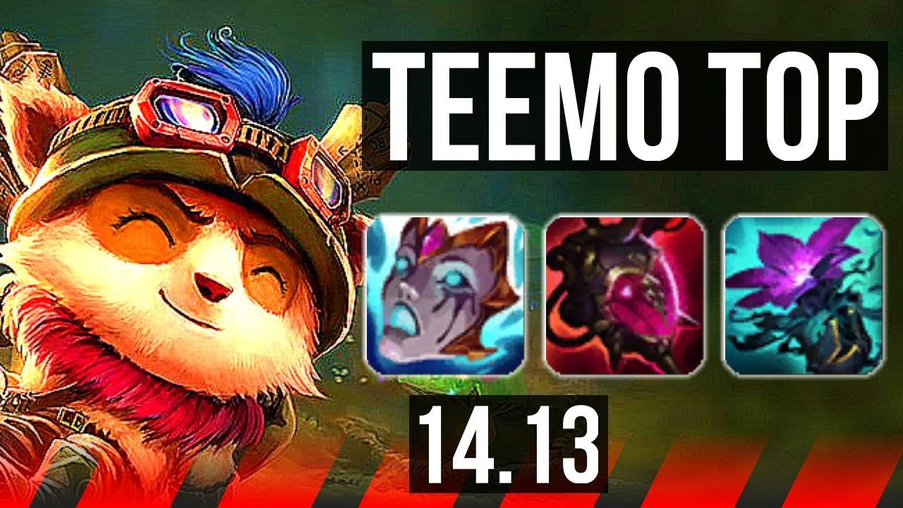 TEEMO vs GNAR (TOP) | 1600+ games, 7/2/7 | EUW Master | 14.13 - YouTube