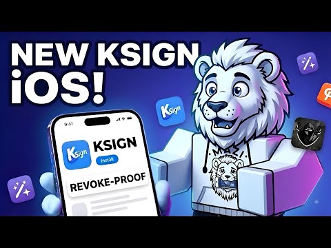 NEW! Ksign Method for iOS! | Install IPA Files on iPhone & iPad without PC & jailbreak no revoke!