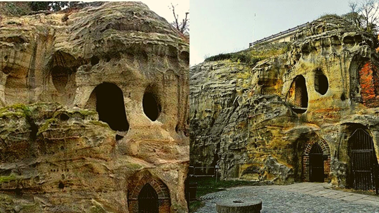 The Hidden World Of Man made Caves Beneath The Streets Of Nottingham ...