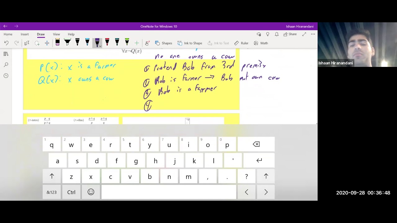How to Solve Long Natural Deduction - YouTube