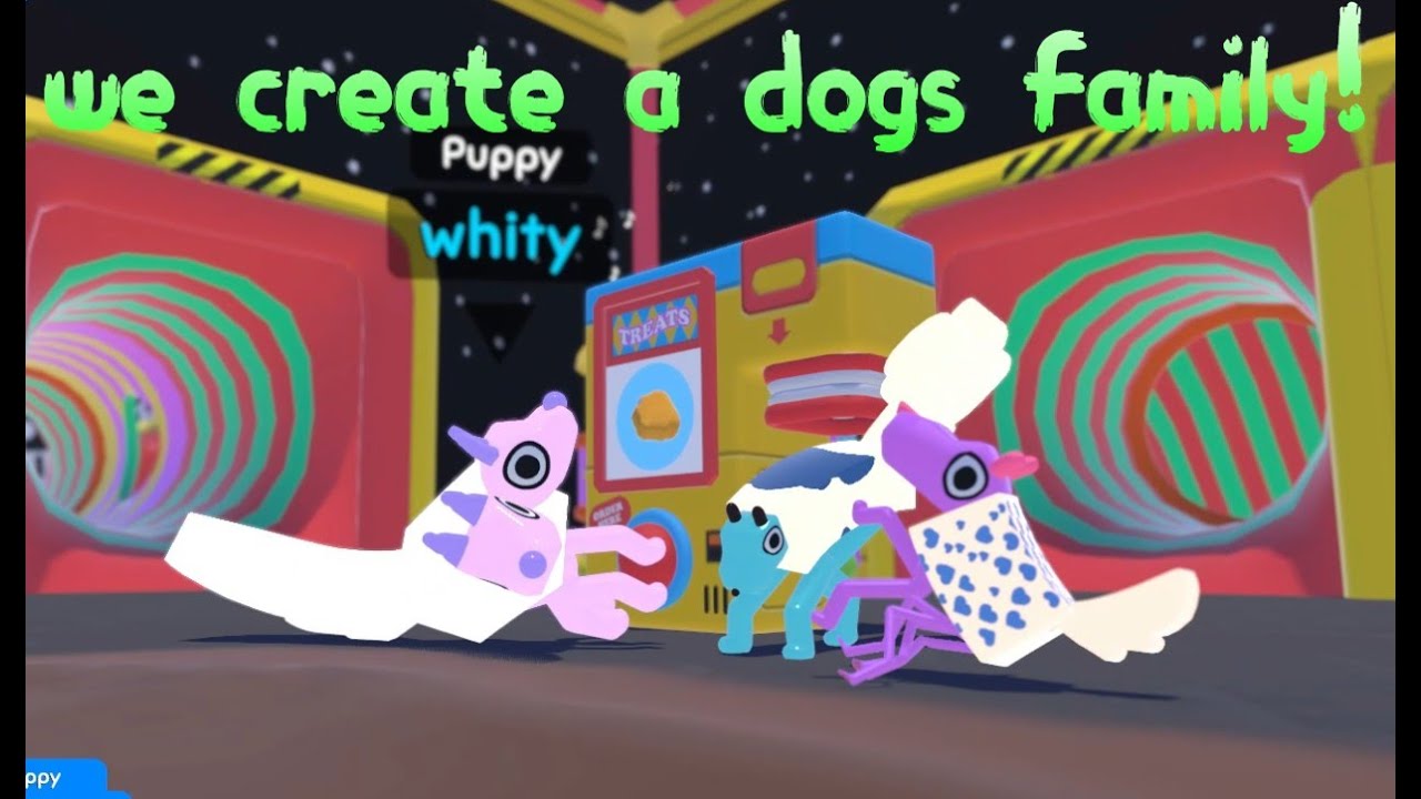 WE CREATE A DOGS FAMILY IN WOBBLEDOGS!! - YouTube