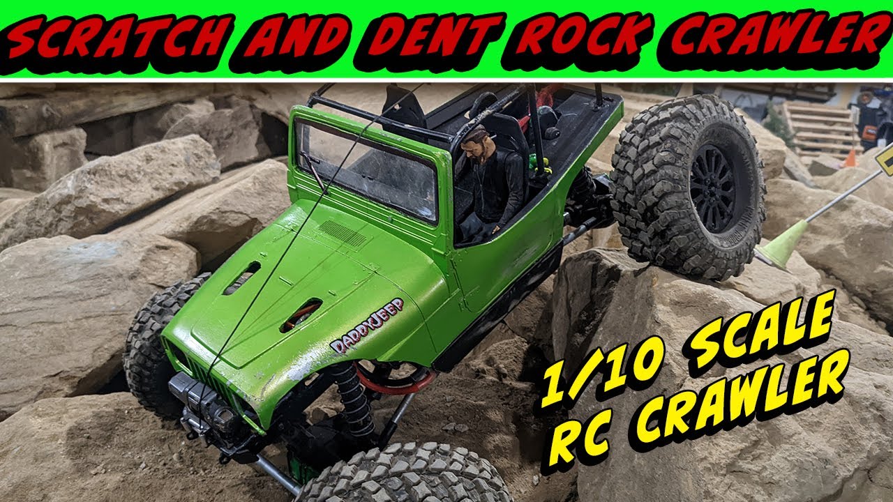 Painting the RC Crawler - Distressed scratch and dent technique using ...