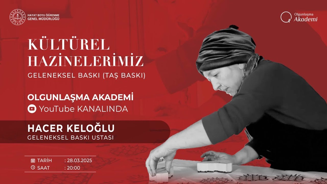 GELENEKSEL BASKI(TAŞ BASKI) - YouTube