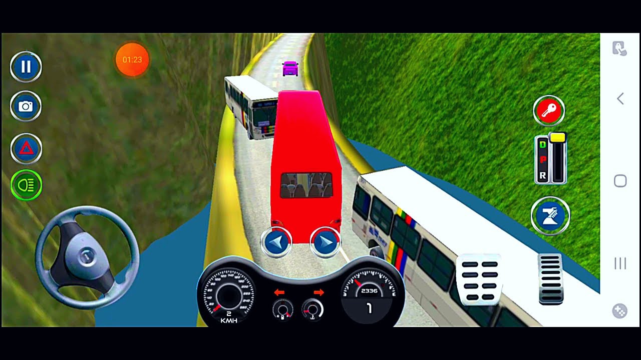Bus Simulator Danger| Bus Simulator Game| Volvo Bus Game| Bus Risky ...