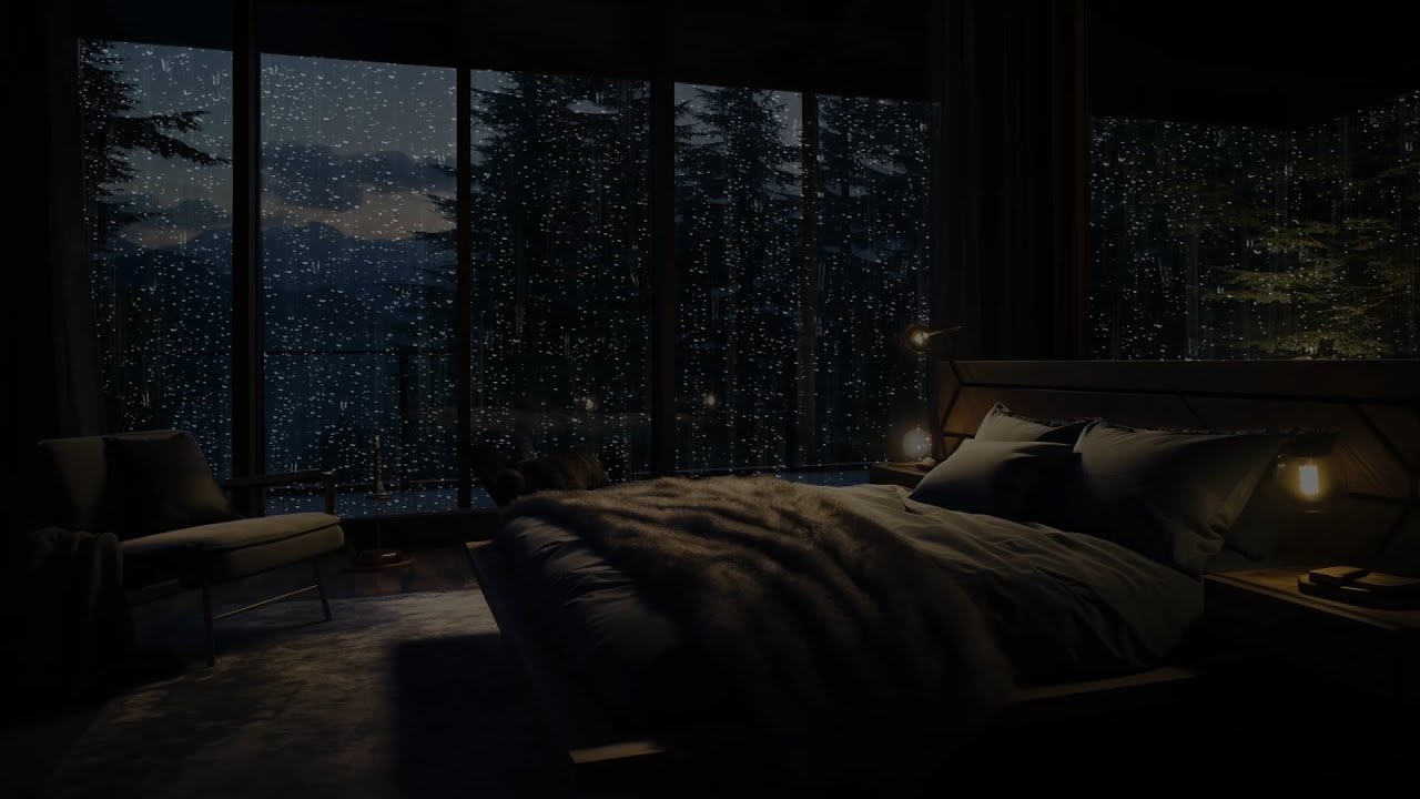 A Rainy Forest Night, Where Serenity Meets Slumber - Sleep Aid - Fall ...