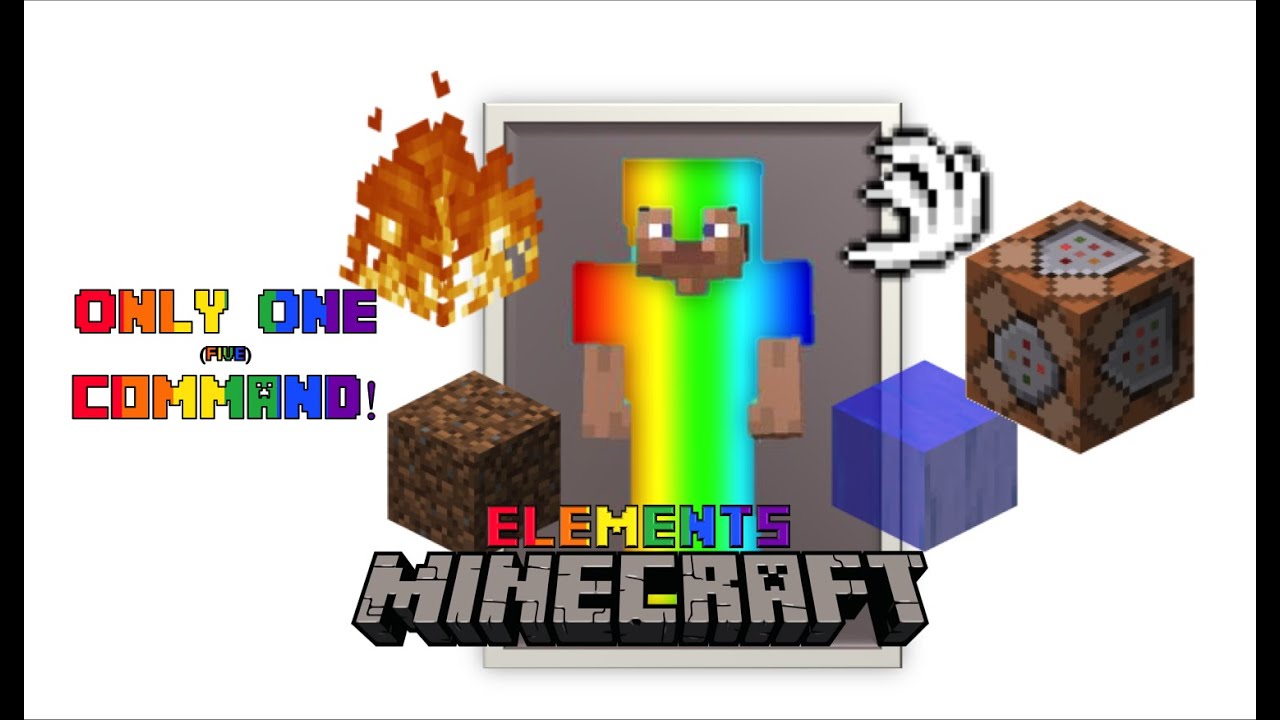 Control The Elements Minecraft Only One Command Youtube