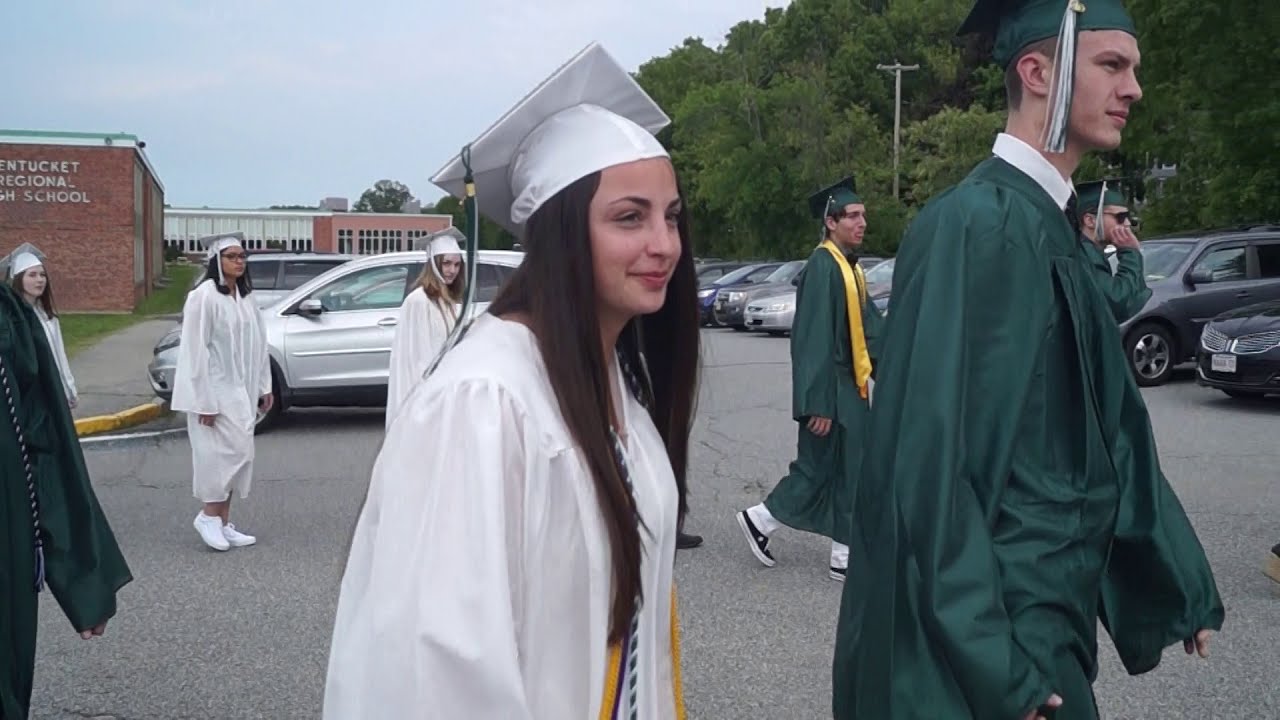 Pentucket high school 2019 Graduation walk Sabrina 2019 - YouTube