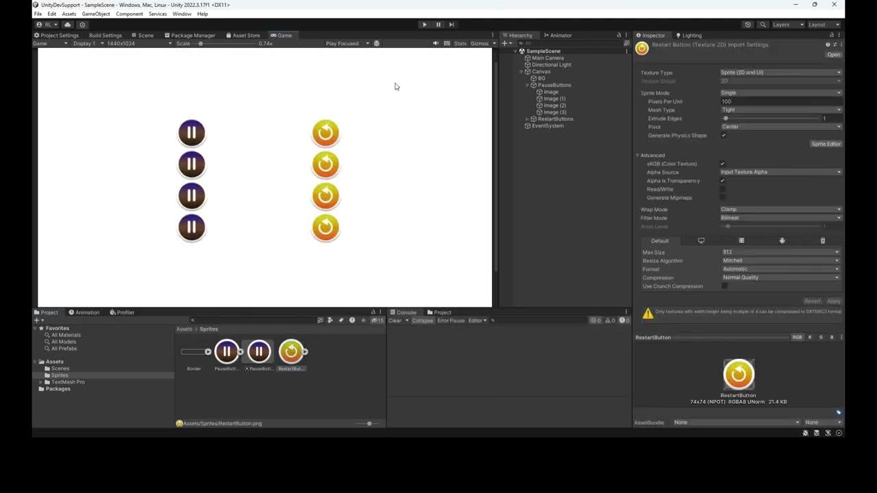 Unity Sprite Swap: Effortless Techniques for Maintaining References Across Scenes - YouTube