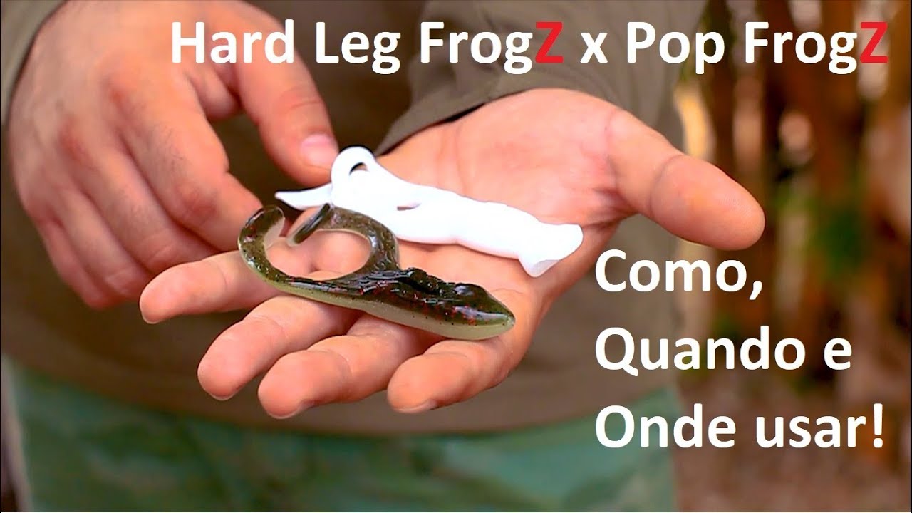 Qual FrogZ usar, Hard LegZ ou Pop FrogZ? - Z-Man - YouTube