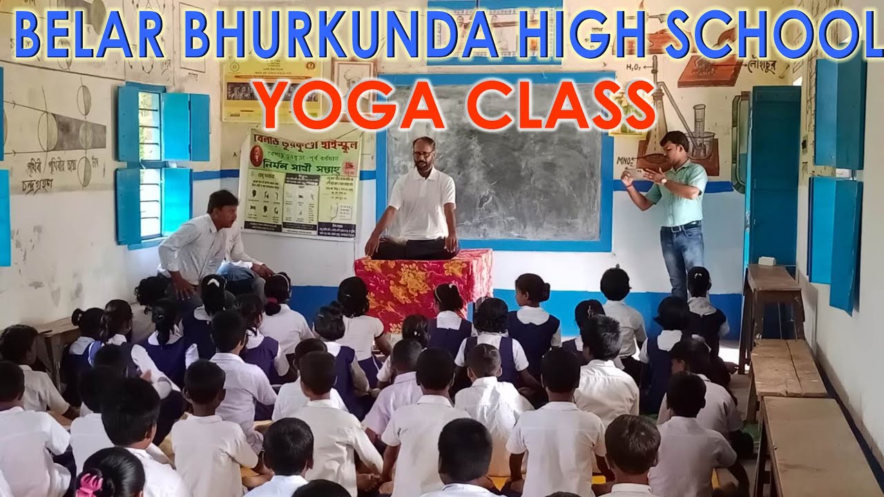 Belar Bhurkunda Yoga Class & Free hand Exercise - YouTube