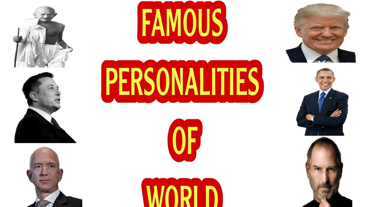 FAMOUS PERSONALITIES OF WORLD | GENERAL KNOWLEDGE QUIZ - YouTube