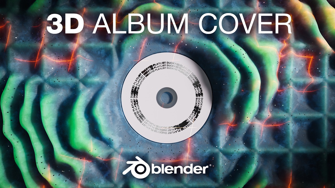 Make Amazing Album Covers in Blender (Tutorial) - YouTube