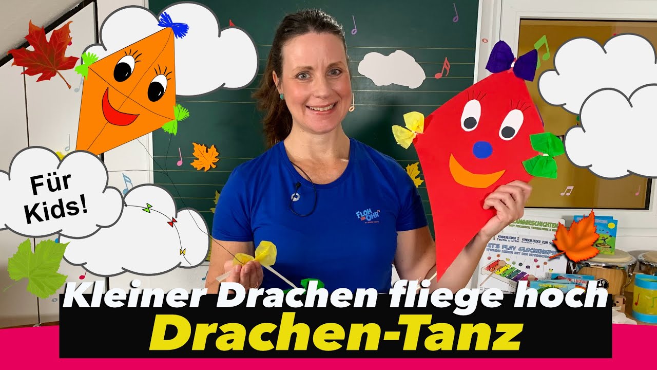 Drachenlied | Herbst | Kindertanz | Kita & Grundschule | Simone Ludwig ...