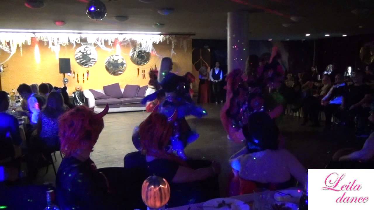 Čigoniškas šokis, šou grupė "Leila Dance", "Venus heloween party 2013 ...