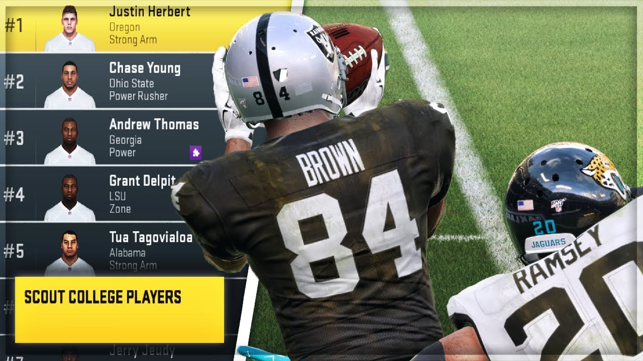 Scouting The 2020 Draft + AB Gives Ramsey ALL The Smoke! | Madden 20 ...