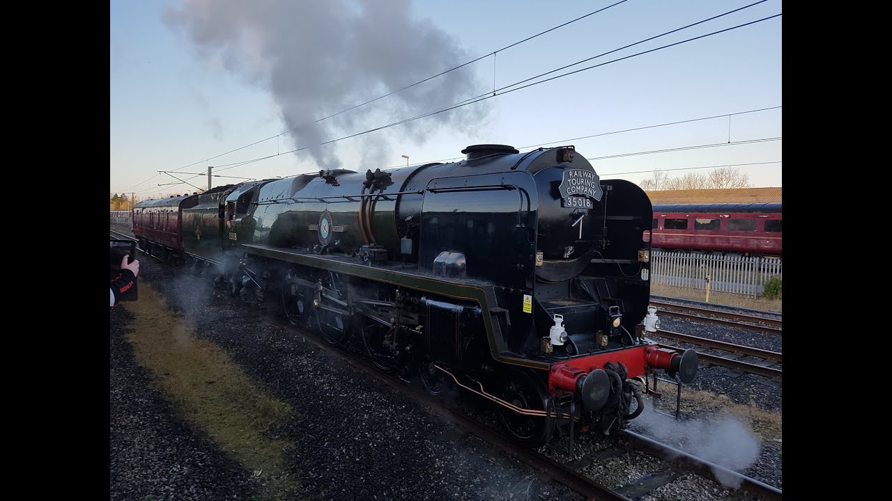 The Edinburgh Flyer with British India Line. 19/3/22 #BulleidPacifics ...