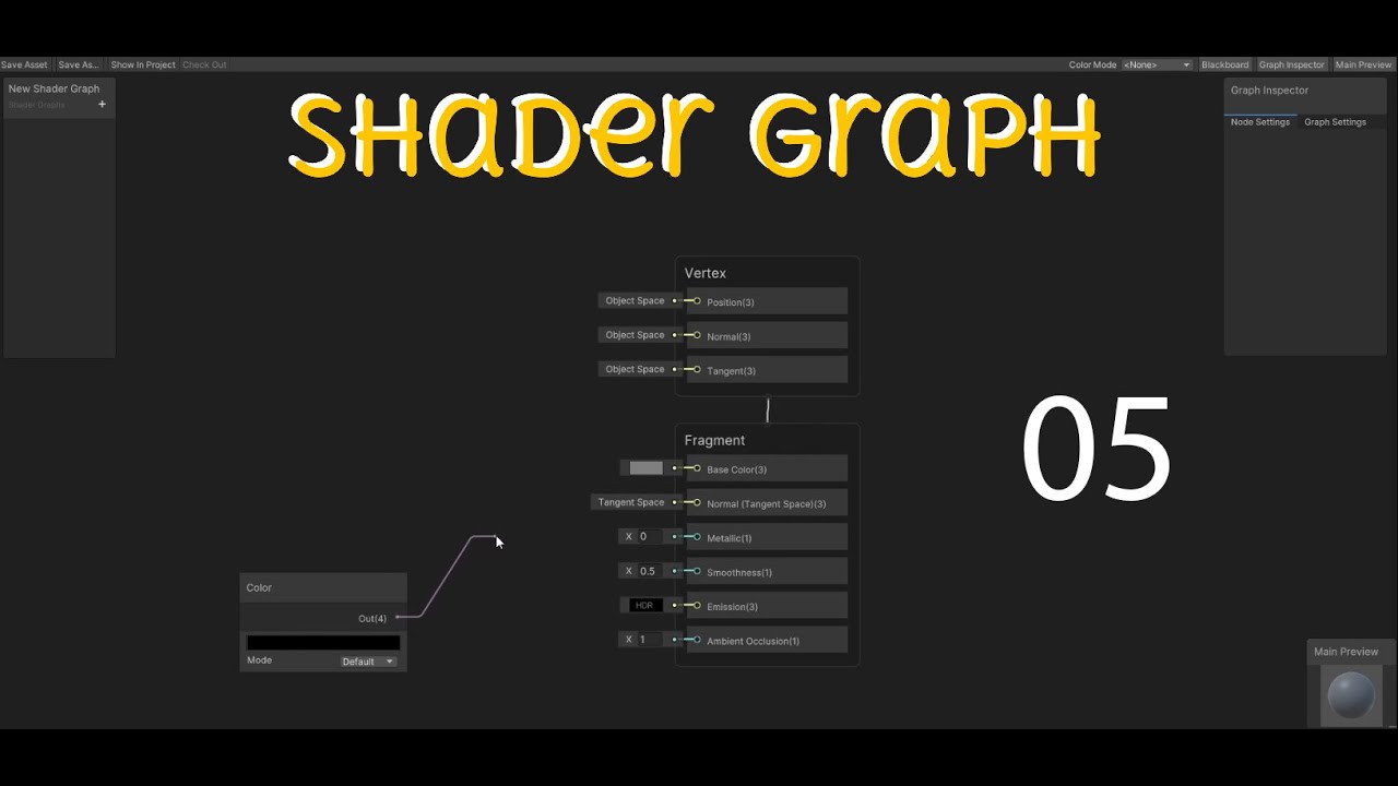 Unity Shader Graph tutorial Scalable texture دورة تعلم الدرس الخامس ...