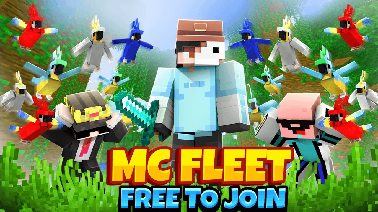 MC Fleet Smp Season 2 Live !! 🚀 | PUBLIC SMP 24/7 JAVA + BEDROCK # ...