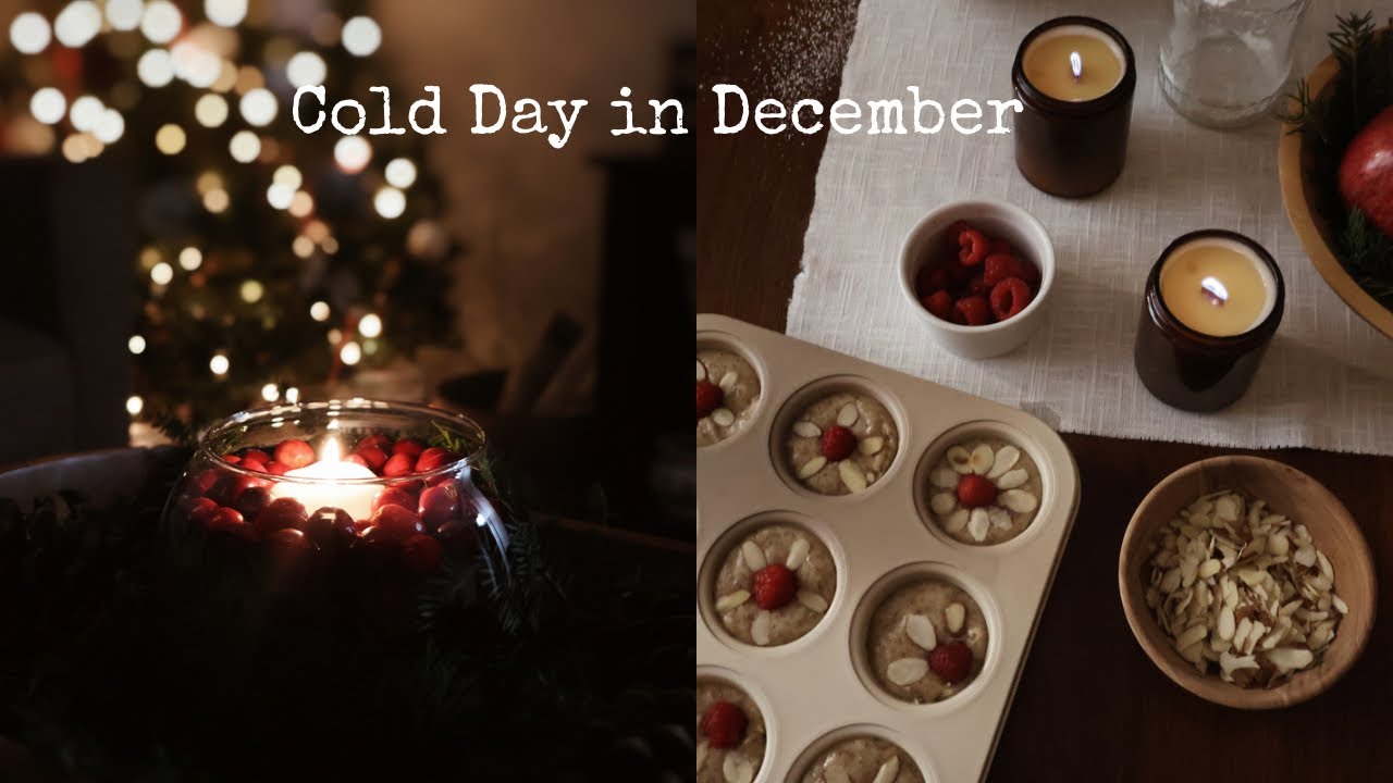 A Cozy Day in December | Slow Living | Cozy Baking and Homemaking - YouTube