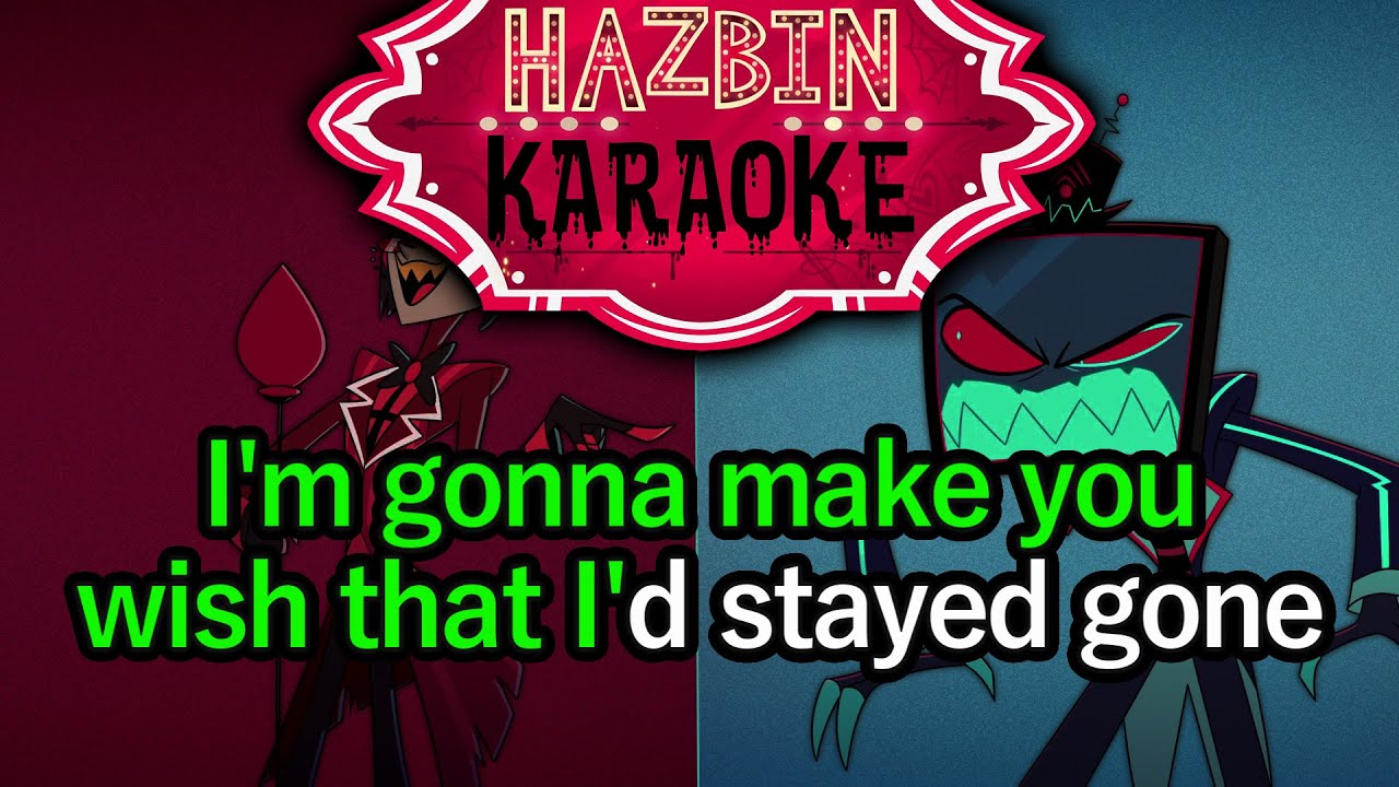 Stayed Gone - Hazbin Hotel Karaoke - YouTube