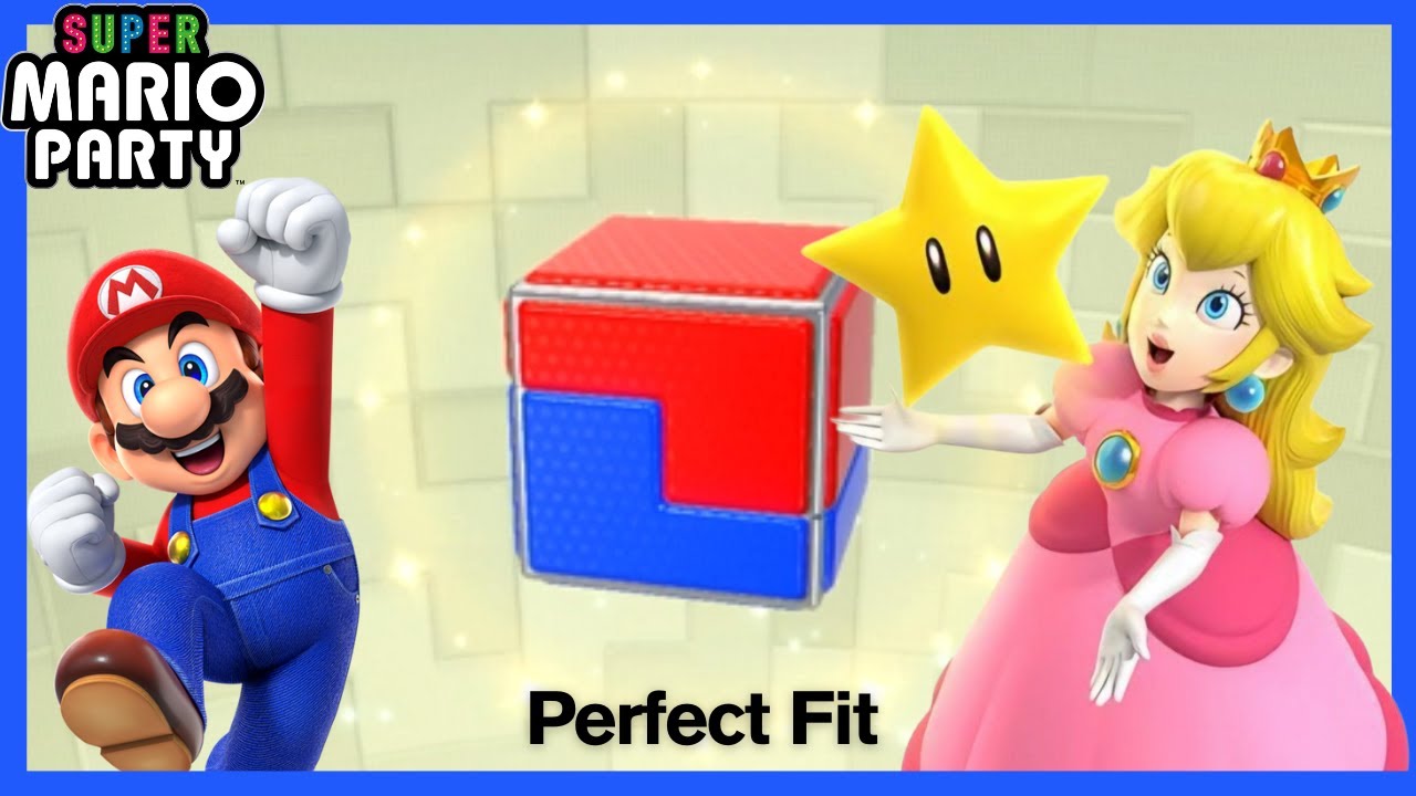 Super Mario Party - Perfect Fit | Mario & Peach Gameplay - YouTube