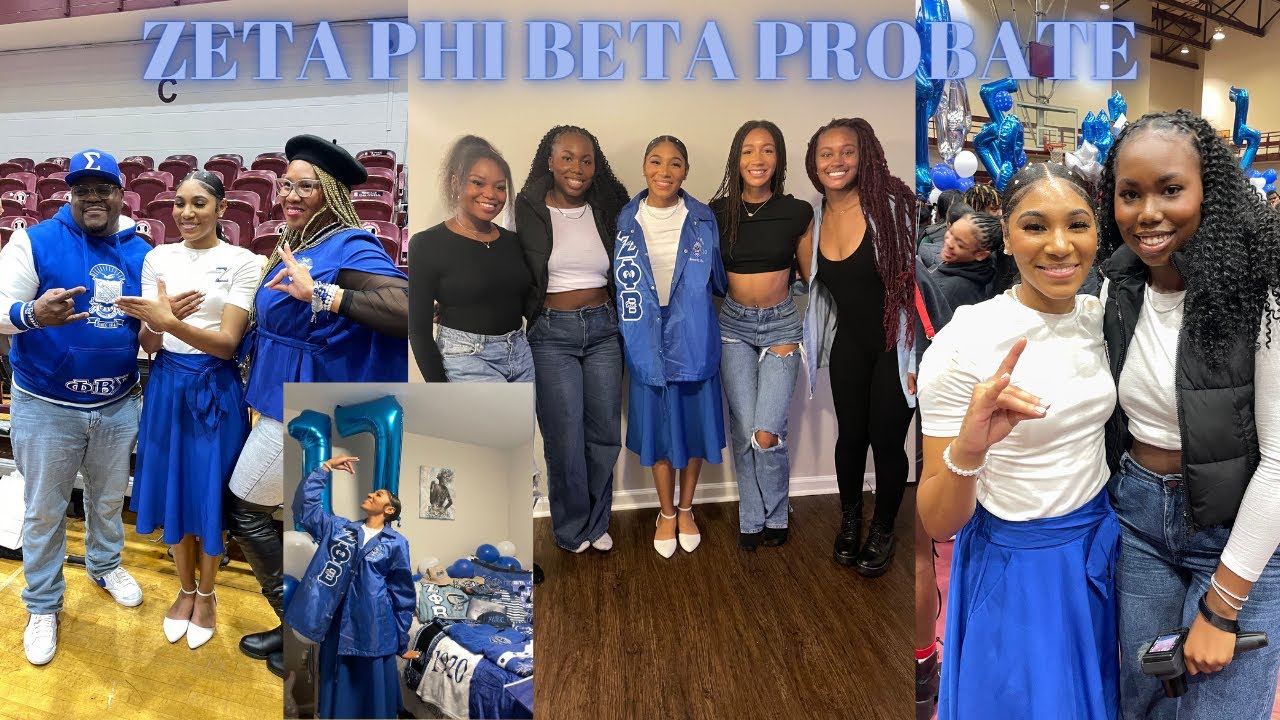 HBCU VLOG: probate season, zeta phi beta sorority incorporated, alabama a&m university, divine ...