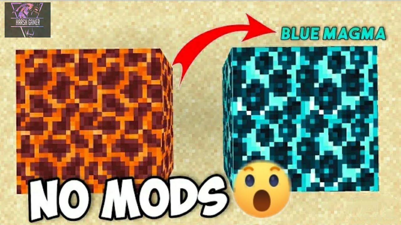 how to get blue magma block no mod🔥🔥 - YouTube