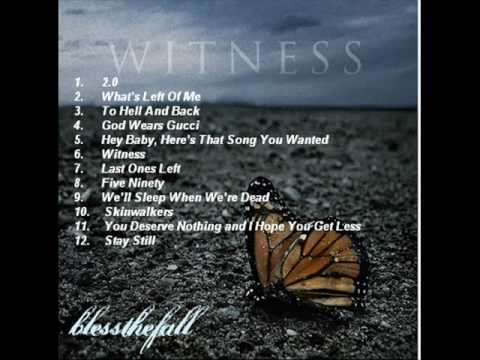 bless the fall new albun "WITNESS" 8 Oct 2009 - YouTube