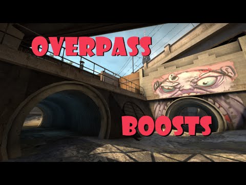 CS:GO - Overpass Boost Spots - YouTube