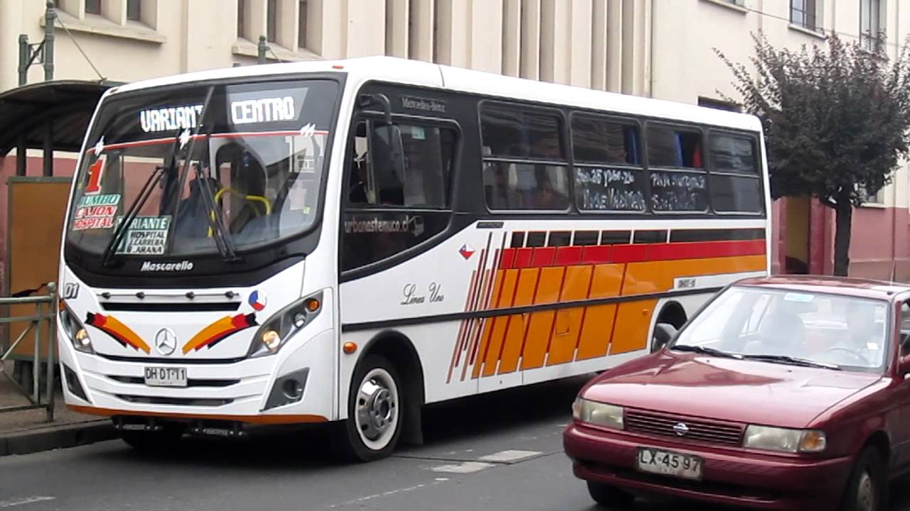 Mascarello Gran micro LO 915 Linea 1 Temuco - YouTube