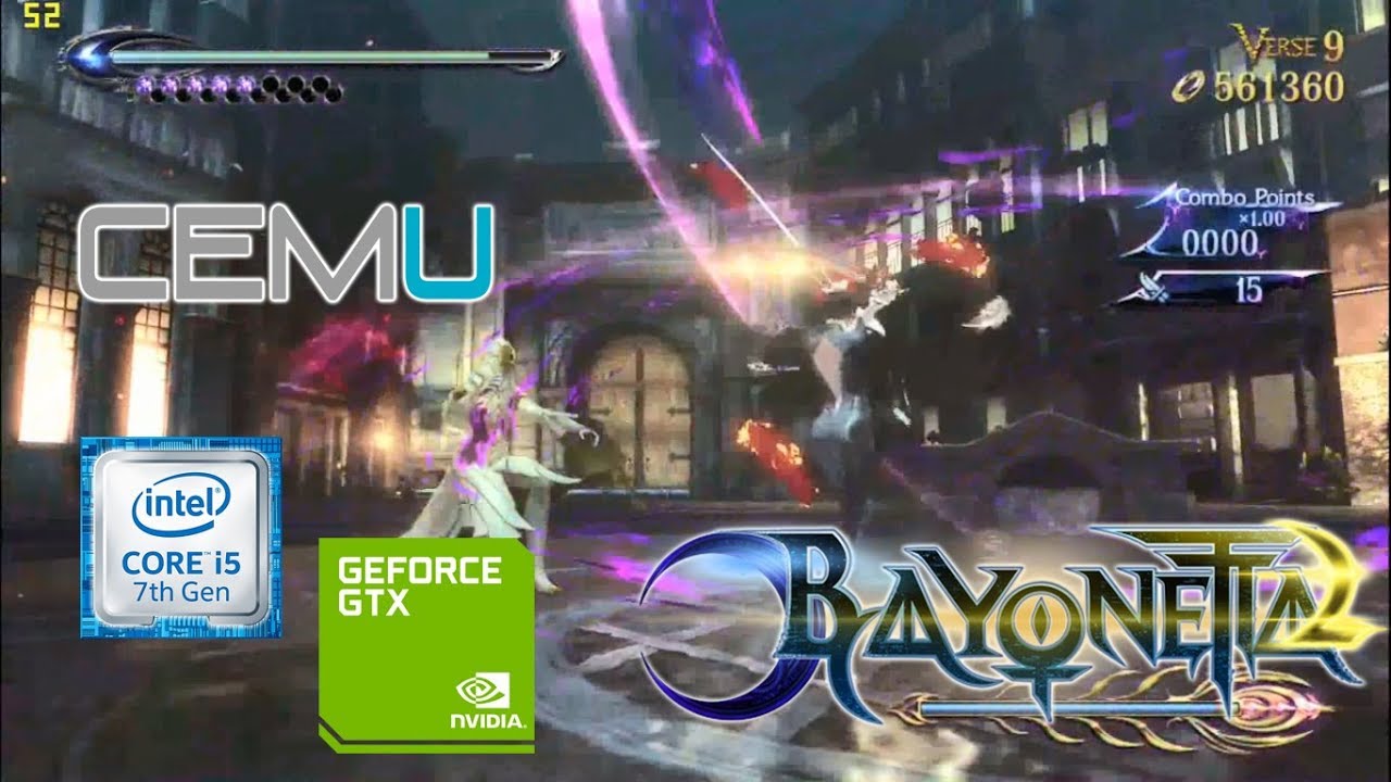 Bayonetta 2 [Cemu 1.11.3 1080p] on Geforce gt 940MX - i5 7200u - 8GB ...