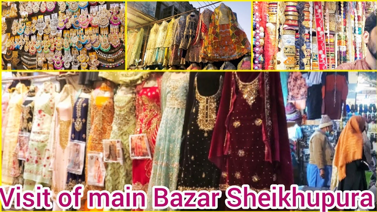 Visit of main Bazar Sheikhupura || December 2022 - YouTube