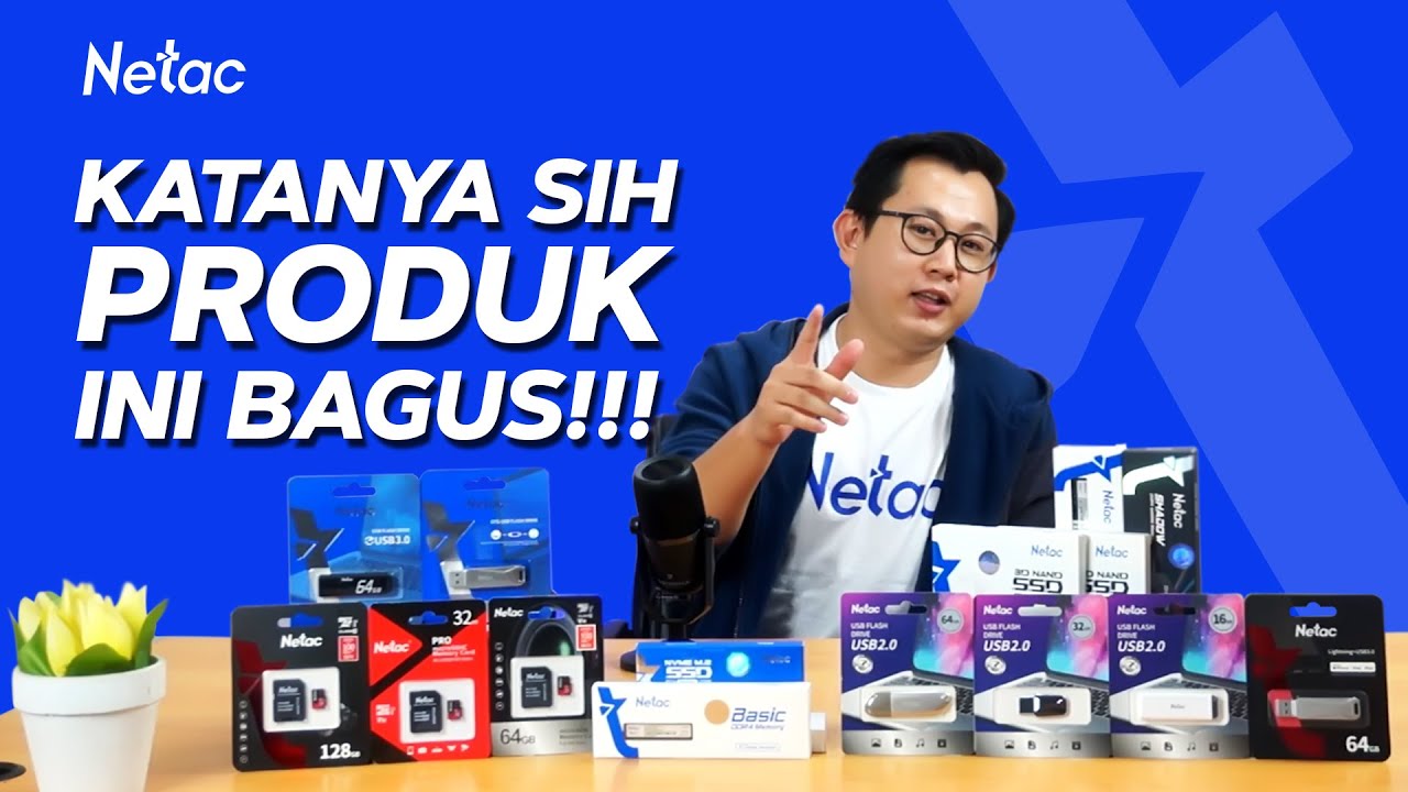 FLASHDISK DAN MICRO SD BAGUS TAPI GAK MAHAL!! KENALIN NIH NETAC - YouTube