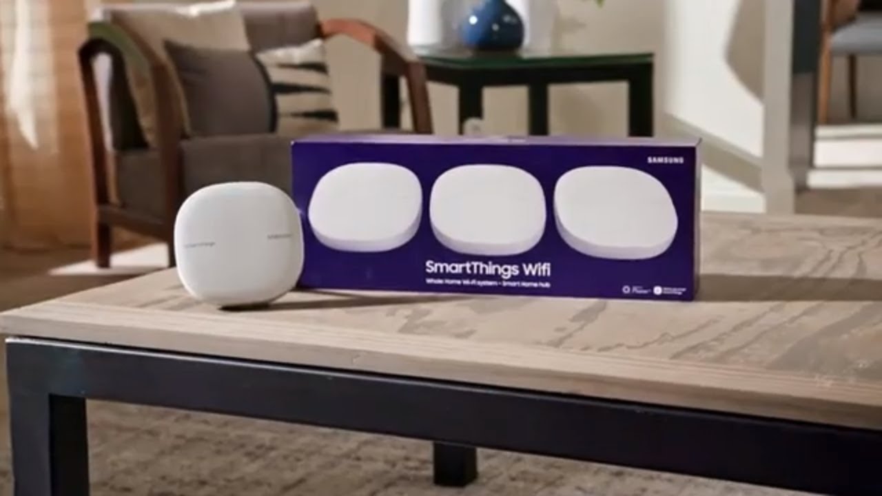 Samsung SmartThings Wifi Mesh Router Range Extender SmartThings Hub ...