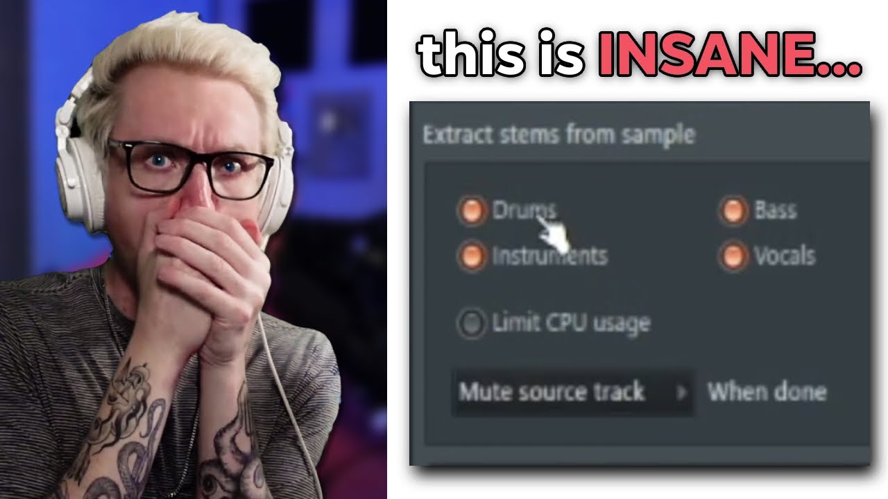 Pro Producer Reacts to FL Studio’s New Stem Extractor - YouTube