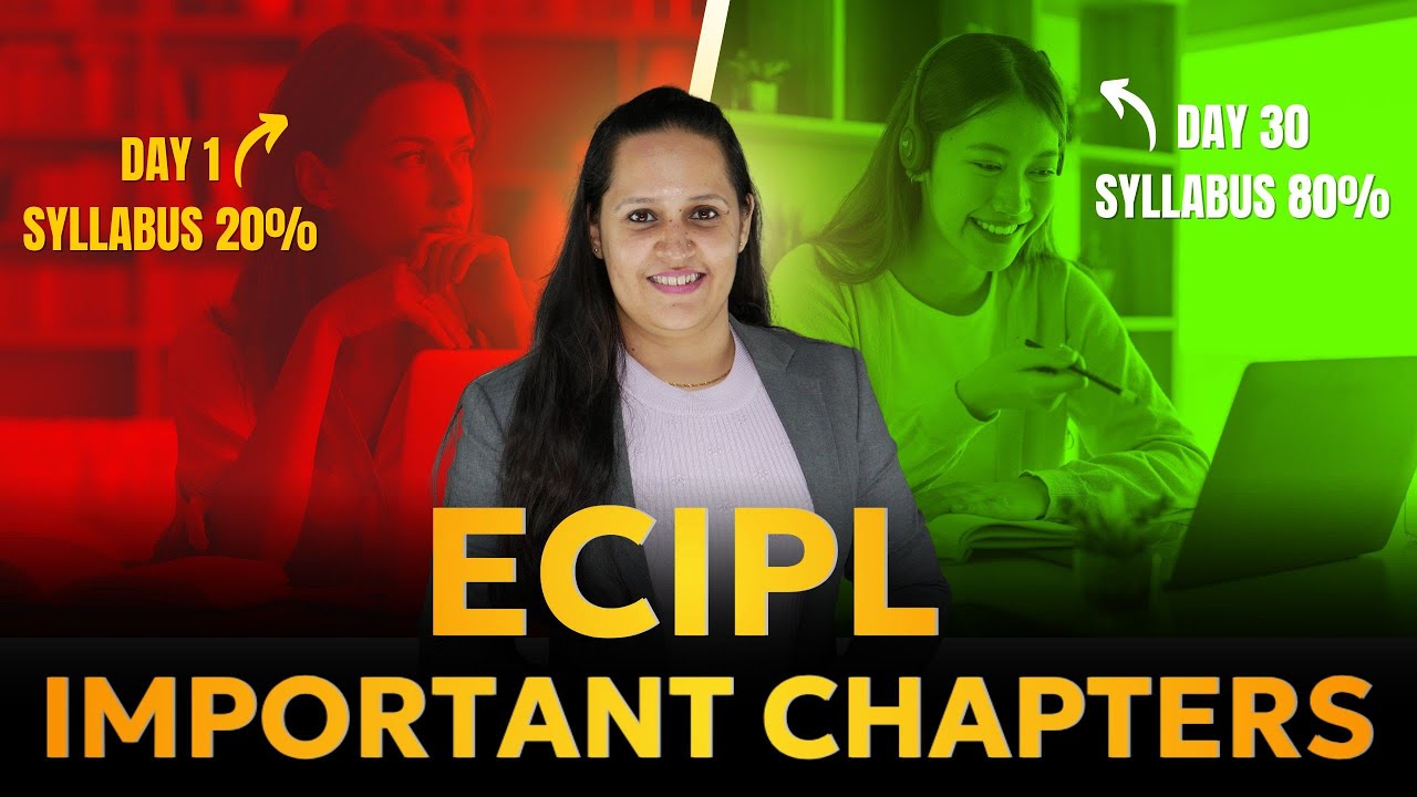 ECIPL Important Chapters Guide: Unlocked for Easy Marks! 100% English ...
