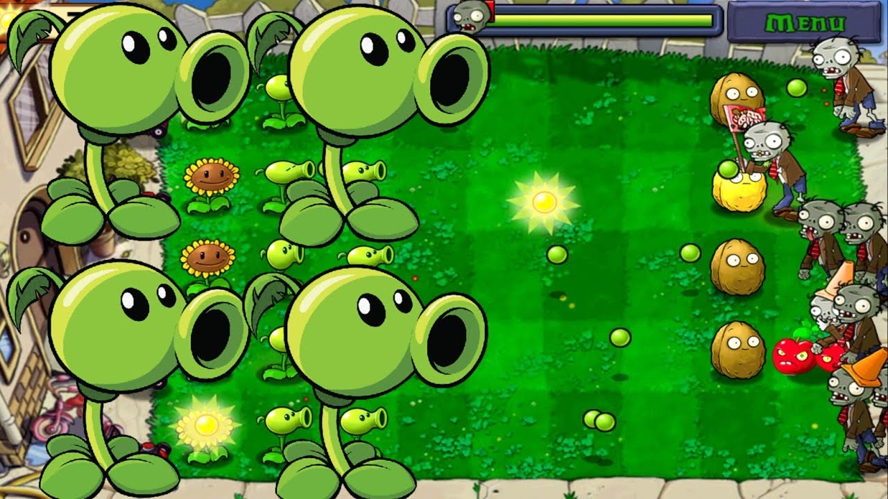 Plan vs Zombies Season 1 | Walkthrough Gameplay 01 | Complete Stage 01 ...