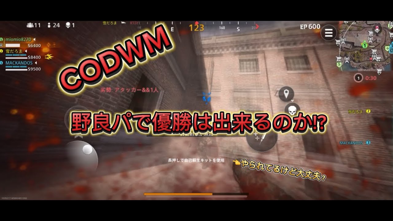 【CODWM】part2初めての野良パで優勝確定⁉ - YouTube