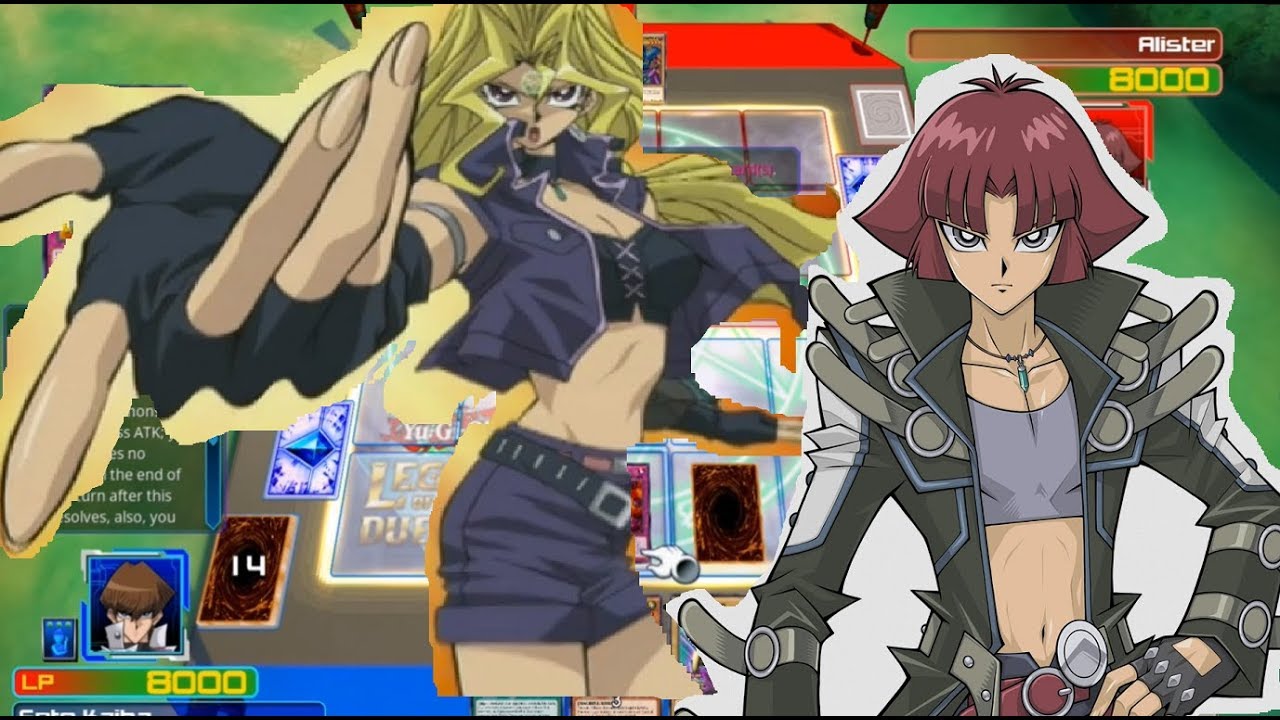 Yu-Gi-Oh! Legacy of the Duelist part 11. Mai Valentine , Alister - YouTube
