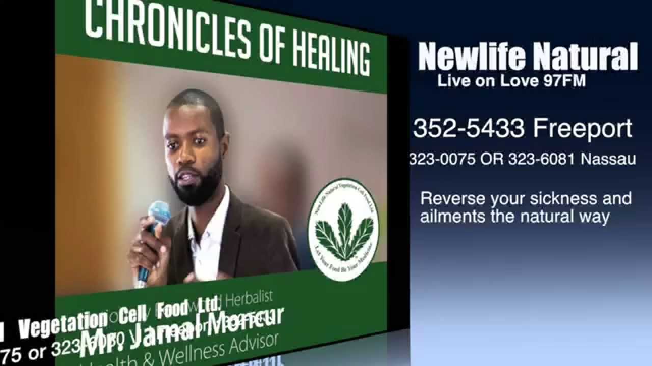 Newlife Natural Jamal Moncur live on Love97fm . Freeport Grand Bahama ...