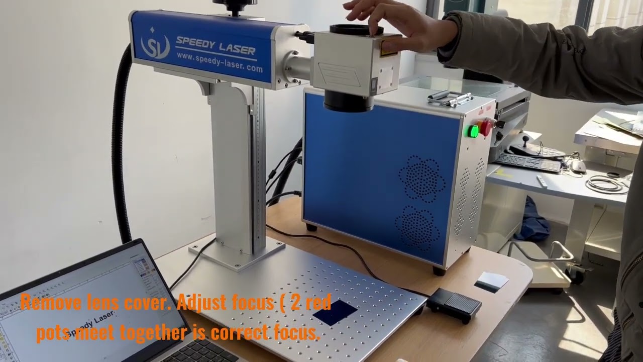 Nanjing Speedy Laser Split Portable Type SL-FM Fiber Laser Marking ...