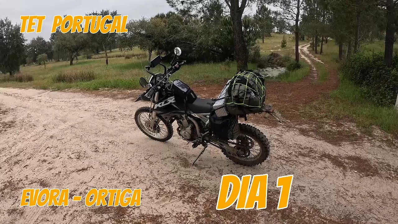 TET PORTUGAL DIA 1 ( MOTO, CAMPING, SOLO, AVENTURA ) - YouTube