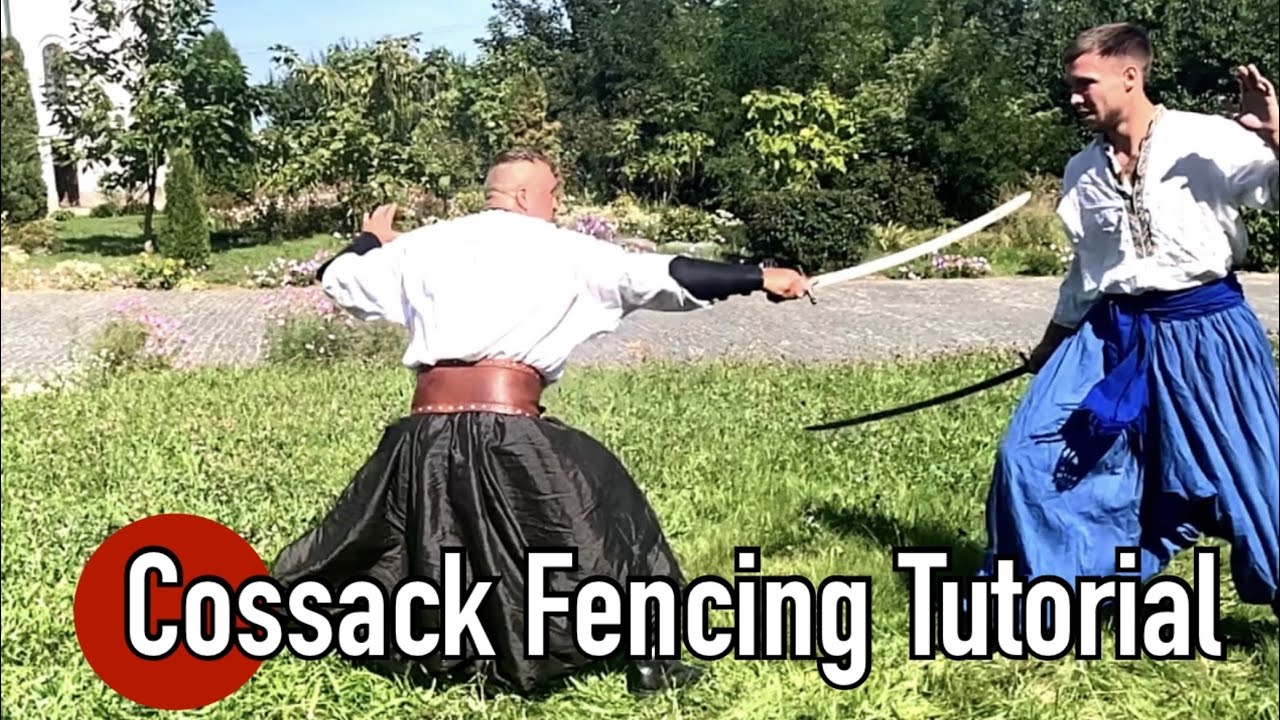 Cossack Fencing Tutorial / Упражнения Козацкого Фехтования - YouTube