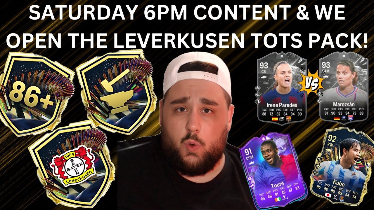 TOTS Evo, Crafting SBC, Leverkusen Upgrade OPENED, Kubo SBC, Fantasy ...