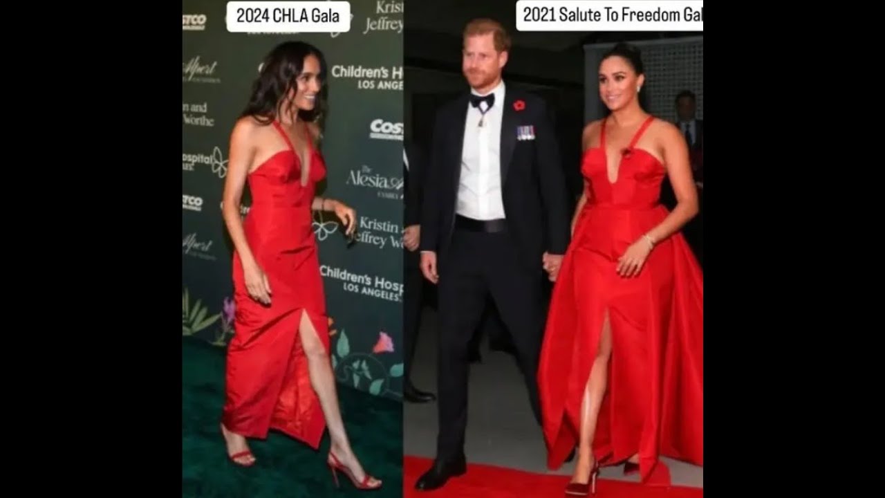 Duchess Meghan Los Angeles Chila gala new Pics october 2024 - YouTube