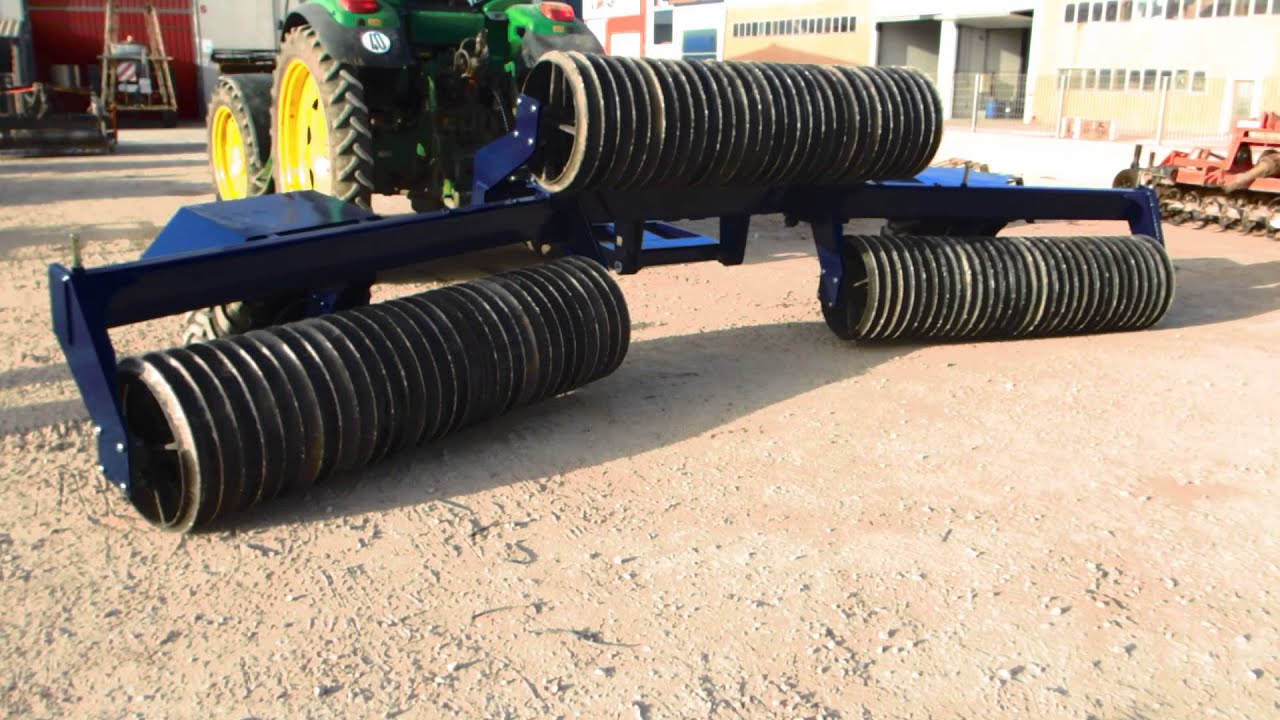 RULO COMPACTADOR CAMBRIGDE AGROSAN - YouTube