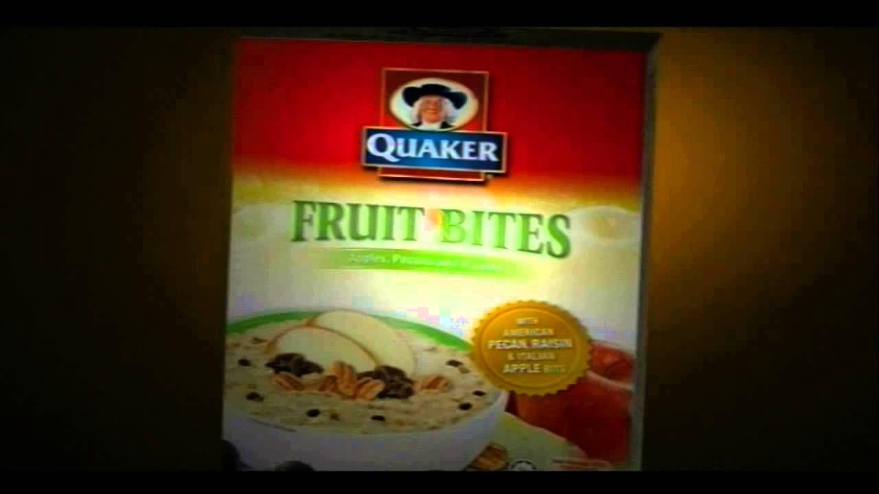 Quaker Fruit Bites Oat Cookies - Malaysia TVC 2012 - YouTube