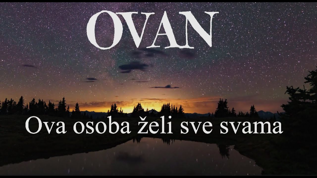 OVAN - Ova osoba želi sve s vama - YouTube